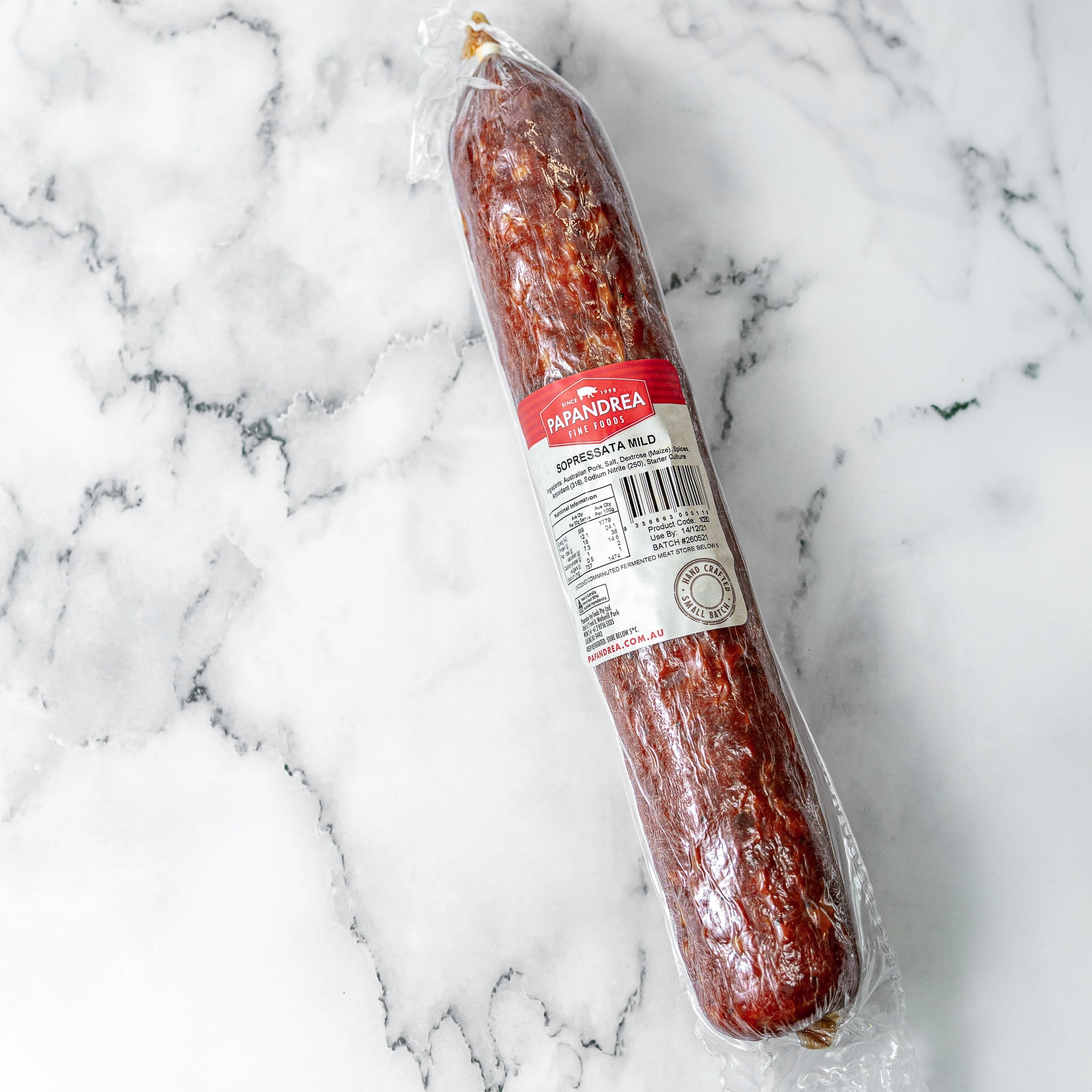 Long Salami – Papandrea Fine Foods